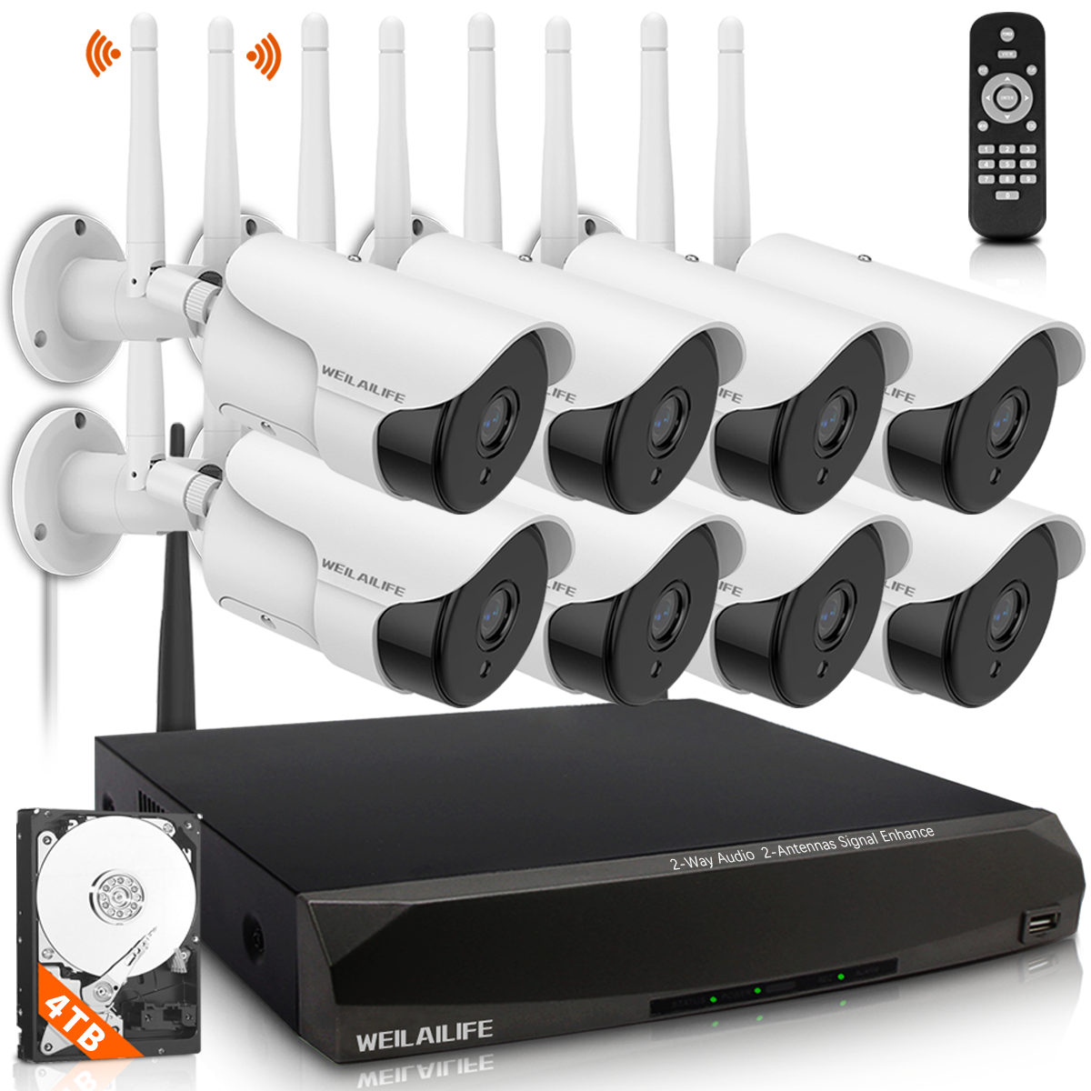 Wireless Surveillance: Revolutionizing Home Security – WEILAILIFE ...