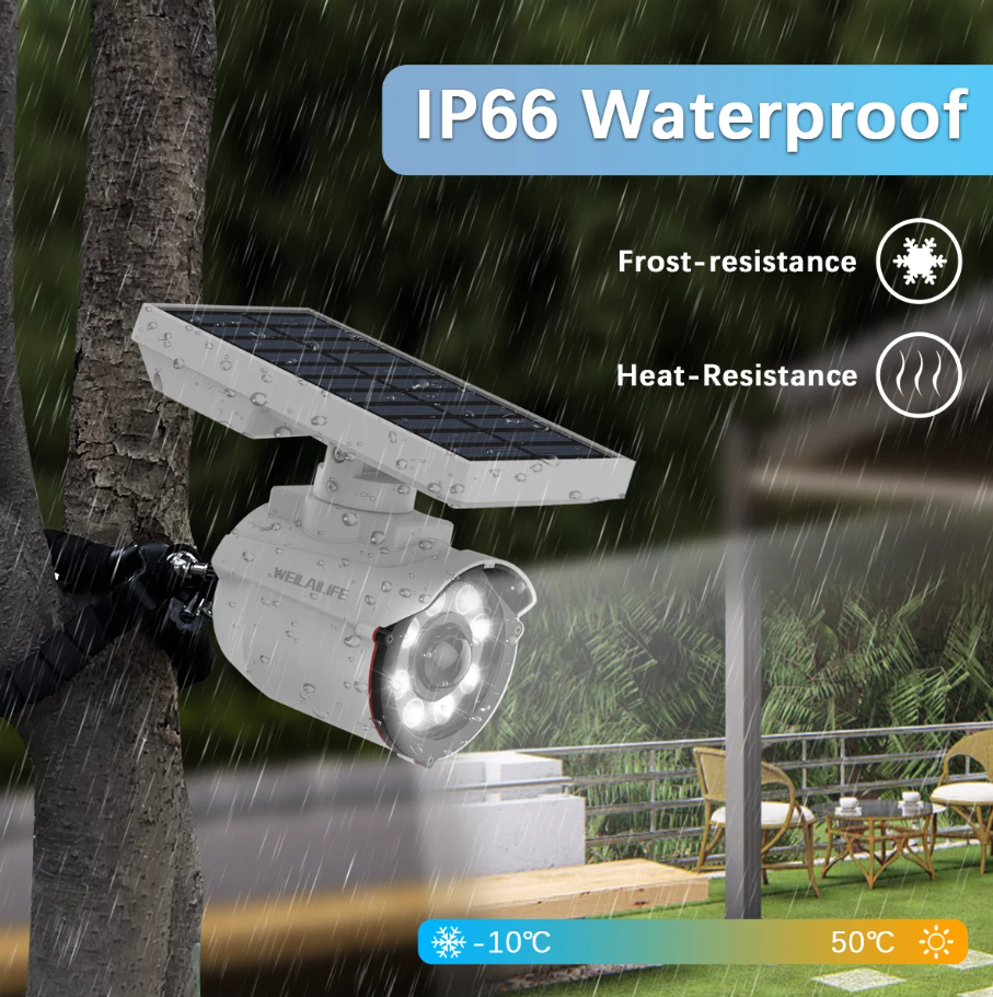 Solar Motion Sensor Light Outdoor with Bracket for Garden, Yard ...